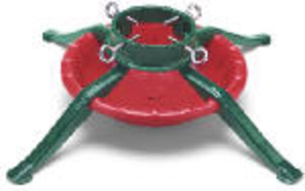 30 IN 4 LEG RED & GREEN TREE STAND