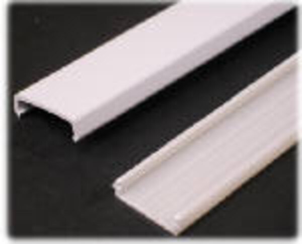 WIREMOLD 5 FT WHITE PLASTIC RACEWAY