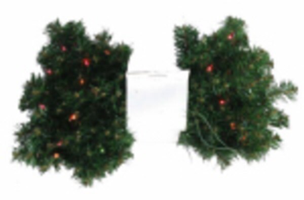 10 IN X 9 FT 35 MULTI LIGHT GARLAND
