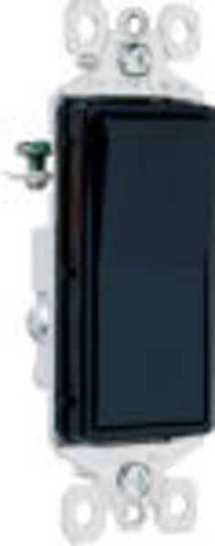 15A BLACK 3-WAY DECORATOR SWITCH