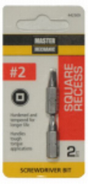 MM #3 SQUARE RECESS INSERT BIT 2PK